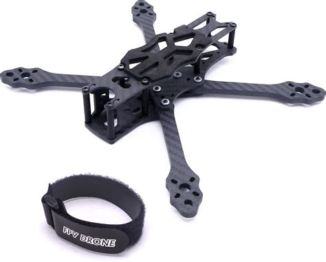 5 Inch Fpv Drone Frame 5 Diy Frame Kit With Printed Mount Battery Strap For Racing