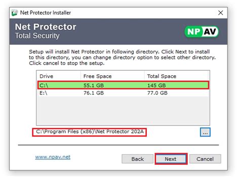 how to install npav setup npav net protector knowledge base