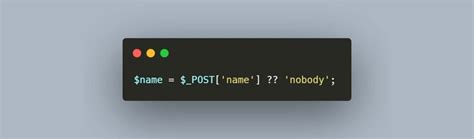 PHP Null Coalescing PHP Dersleri