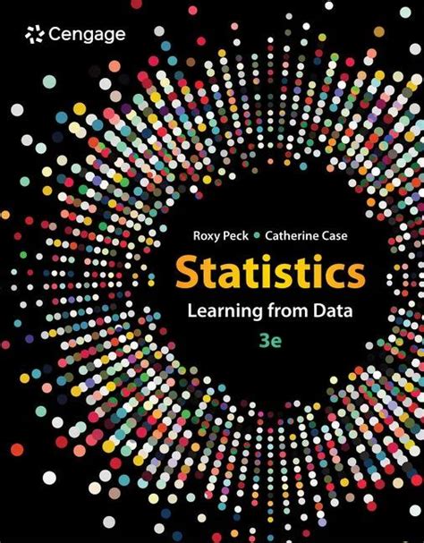 solution manual for statistics learning from data 3rd edition by roxy