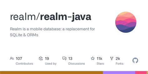 github realm realm java realm is a mobile database a replacement