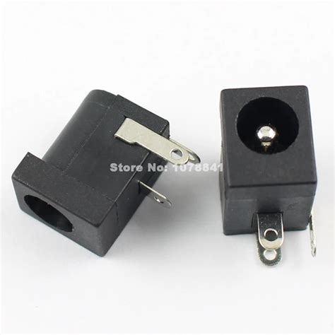 Pcs Per Lot DC Power Jack Female DIP Pin Supply Socket Connector