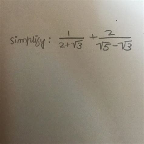 Simplify Simplify Simplify Brainly In