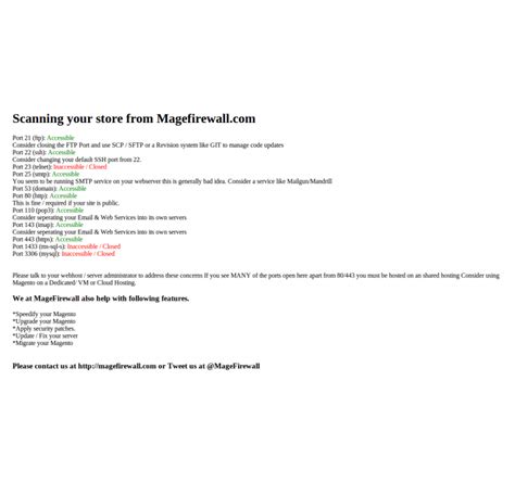 Magefirewall Security Magento Extension By Magefirewall