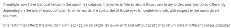mysql中order by与limit一起使用（有坑） order by limit csdn博客