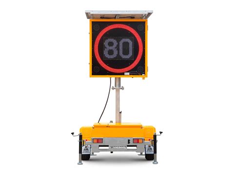 Variable Speed Limit Signs Vsls Mobile Speed Radar Trailer
