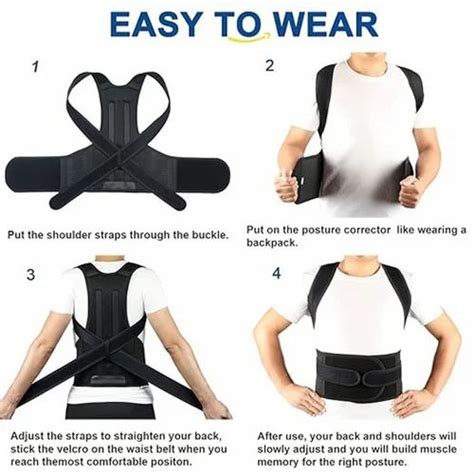 Shopeleven Posture Corrector For Men And Women Body Posture Correction