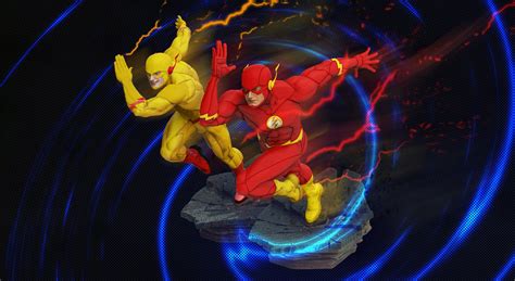 The Flash Figurines 3d Printing Model Stl