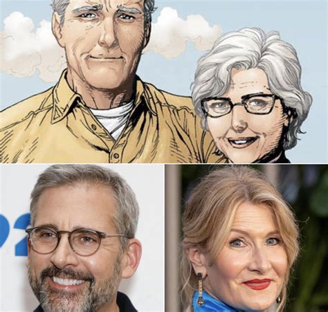Steve Carell And Laura Dern As Jonathan Kent And Martha Kent In