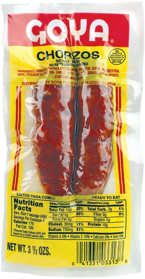 Chorizo Goya Foods