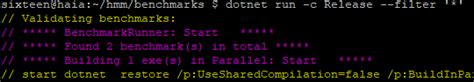Running On Linux Leaves Terminal Colors Changed Issue Dotnet BenchmarkDotNet GitHub