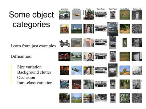 Ppt Object Class Recognition Using Unsupervised Scale Invariant