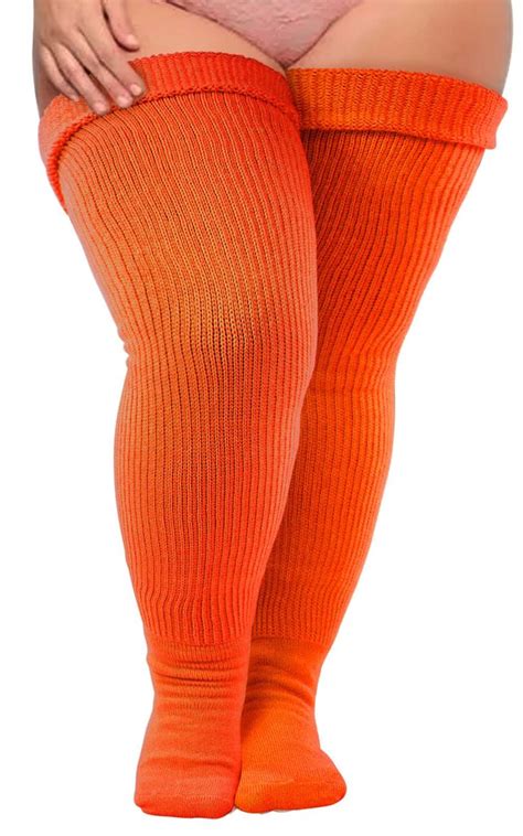 Neoviancia Plus Size Thigh High Socks For Thick Thighs Women Thigh