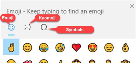 Discover The Power Of The Windows Emoji Panel Also Emoticons Kaomoji And Symbols Office Watch