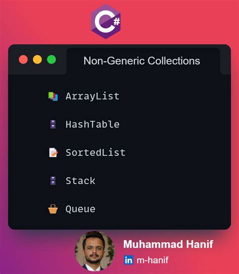 muhammad hanif auf linkedin csharp tips collections programming