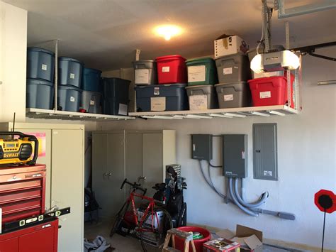 Garage Overhead Shelving Ideas