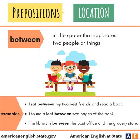 Between Preposition Example