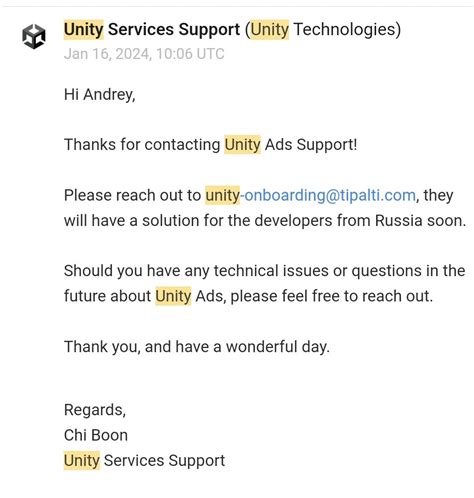 unity ads tipalti payment to russia unity services unity discussions