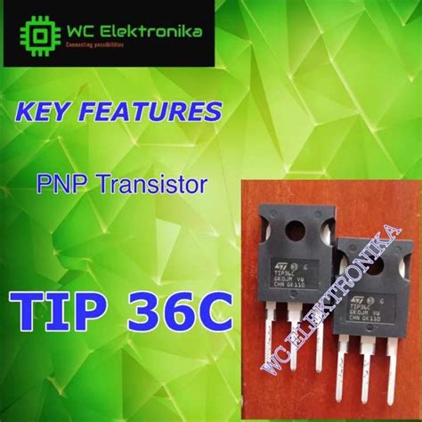 Tip36c Pnp Transistor Original Lazada Ph