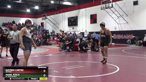 195 Lbs Semifinal Mark Ayala St John Bosco Vs Kayden Cartee Mayfair