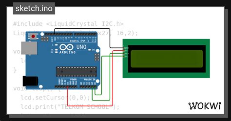 Liquidcrystal IoT Wokwi ESP STM Arduino Simulator