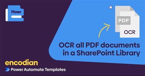 Encodian Auf Linkedin Powerautomate Powerautomatetemplate Sharepoint Ocr