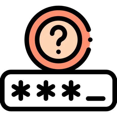 Password Detailed Rounded Lineal Color Icon Password Detailed Rounded Lineal Color Icon