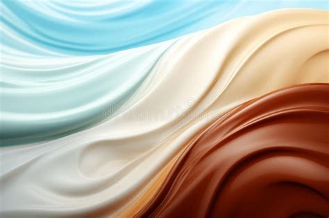 Vivid Colored Liquid Wave Splash As Abstract Background For Innovative Design Projects Stock