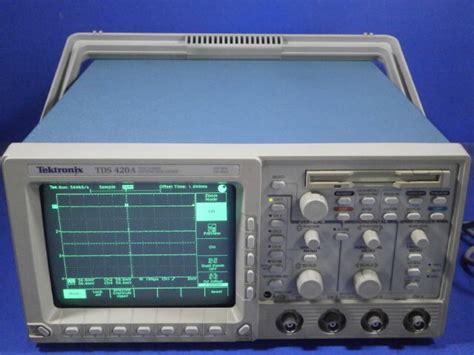 Yahooオークション Tektronix Tds420a Oscilloscope 200mhz 100mss