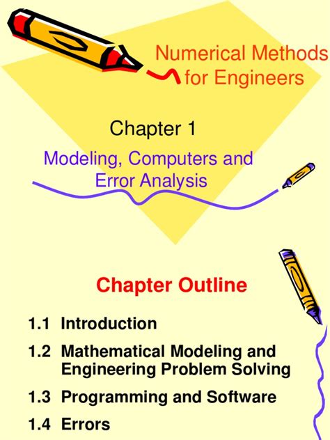 Chapter 1 Modelling Computers And Error Analysis Pdf Significant Figures Equations