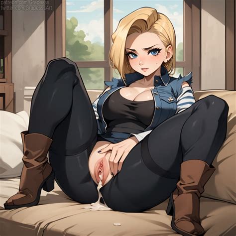Rule 34 1girls Ai Generated Android 18 Breasts Cum In Pussy Dragon