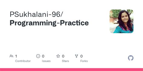 Github Psukhalani 96programming Practice