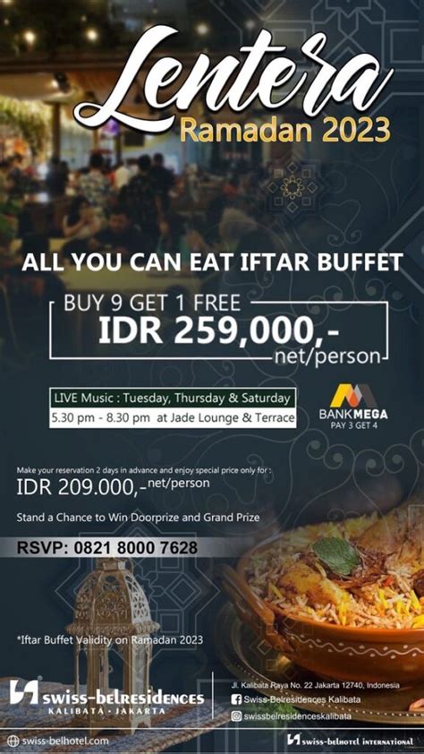 13 Tempat Bukber All You Can Eat Hotel Jakarta 2023 Travelandword