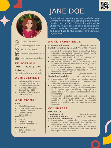 creative cv dummy pdf