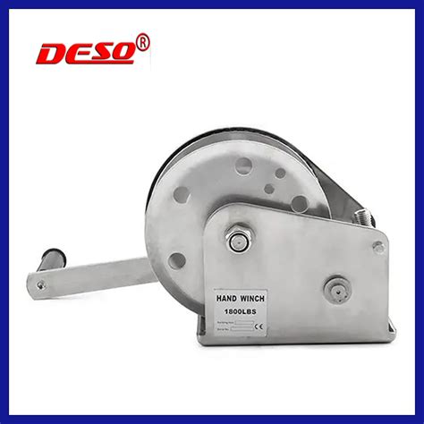 Manual Lever Hand Winch With Friction Brake Self Locking Wire Rope Manual Winch Hand Winch