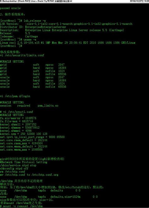 【oraclerac】linuxoracle11gr2rac安装配置详细过程word文档在线阅读与下载无忧文档