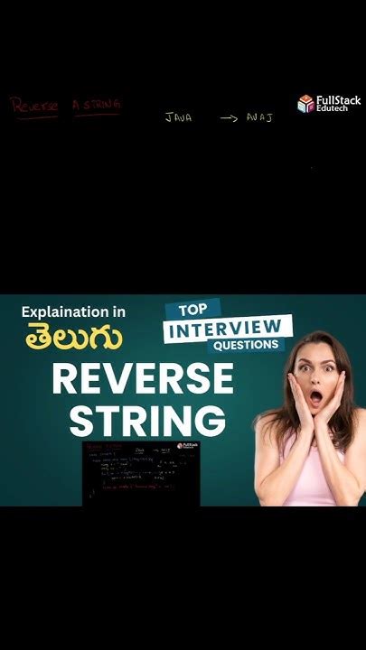Reverse A String Most Important Interview Questions Java Python