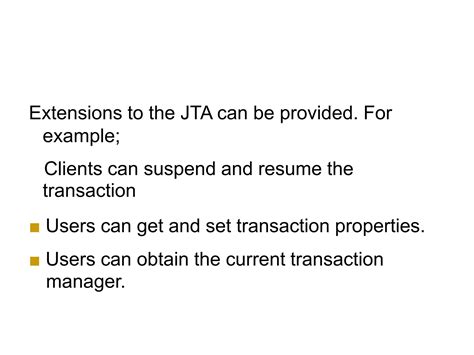 Introduction Of Java Transaction Api Powerpoint Ppt