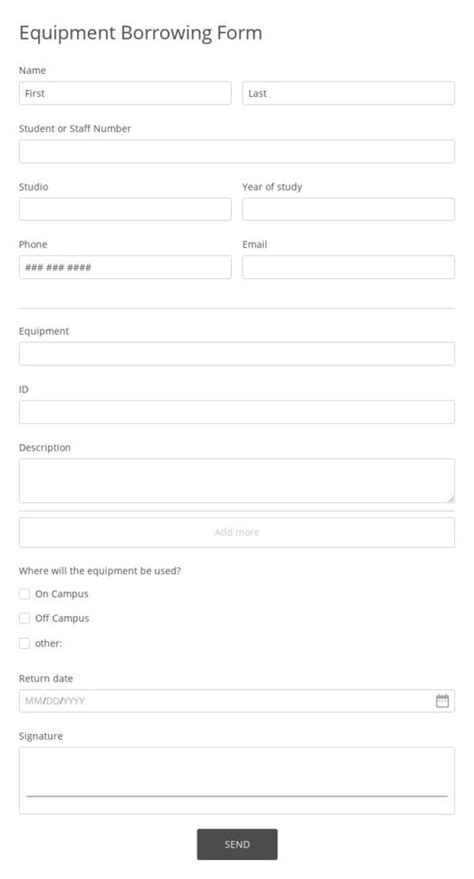 Fixed Asset Disposal Form Template Form Builder