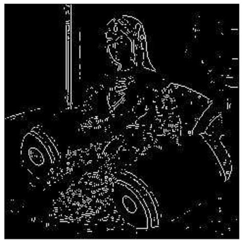 Using Prewitt Edge Detection