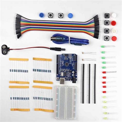 Buy Uno Learning Kit For Arduino Online At Robu In