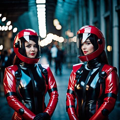 Cute Girls In Heavyrubbersuits By Masklover2001 On Deviantart