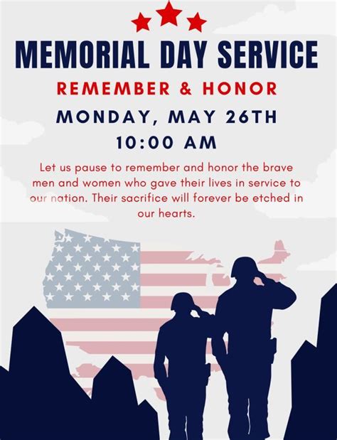 Memorial Day Service At 400 South Power Road Mesa Az United States Arizona 85206 On 26th May