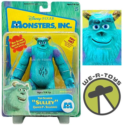 Disney Pixar Monsters Inc Top Scarer Sulley 2001 Hasbro 52226 We R Toys