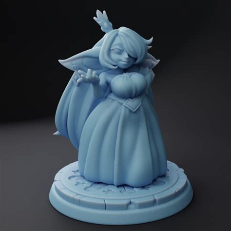 3d Printable Regina The Goblin Queen By Twin Goddess Miniatures