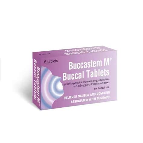 Buccastem M Buccal Tablets 8 Easymeds Pharmacy