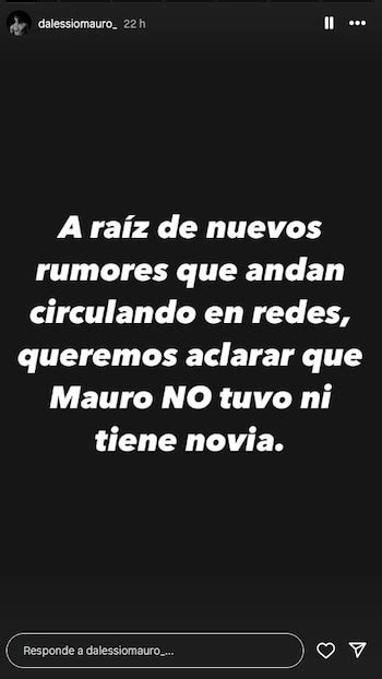 Gh Se Conoció Un Dato De La Vida De Mauro Que Podría Cambiar Su Relación Con Furia Infobae