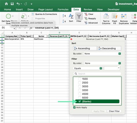How To Find And Remove Blank Rows In Excel Downloadable Template