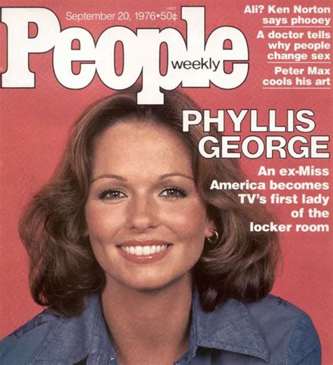 Media Confidential R I P Phyllis George Broadcast Pioneer