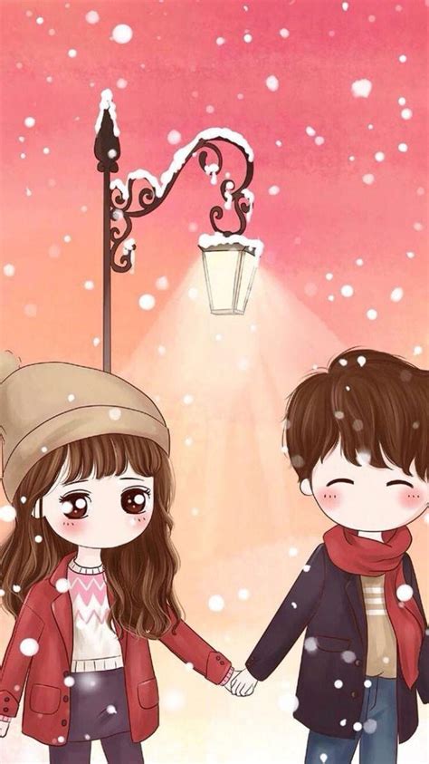 Cute Couple Cartoon Wallpapers Top Free Cute Couple Cartoon